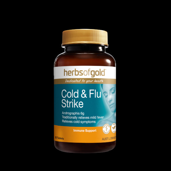 Herbs of Gold Cold & Flu 30 tabs – Riverland Health Foods