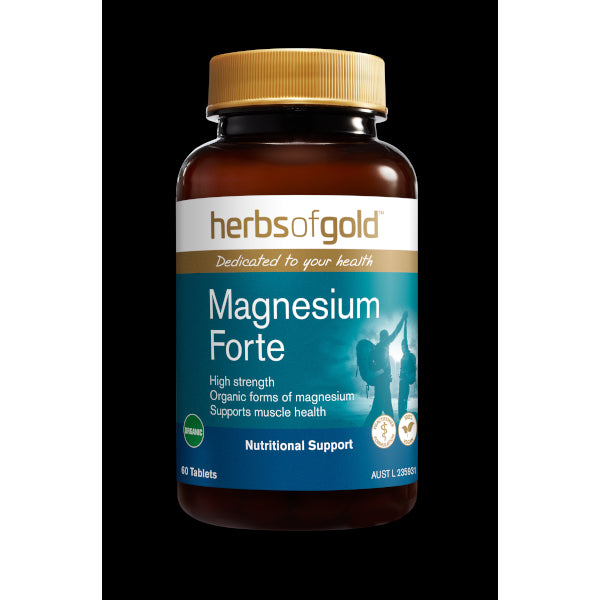 Herbs of Gold Magnesium Forte 60 tabs – Riverland Health Foods