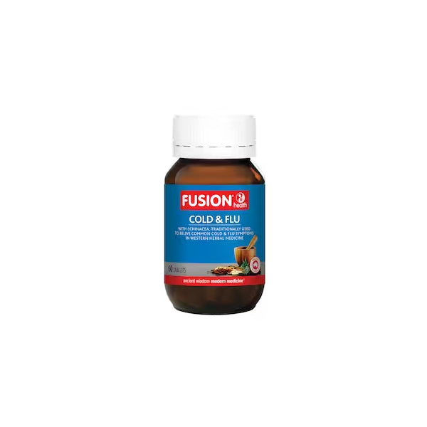 Fusion Cold & Flu 30 Tabs – Riverland Health Foods