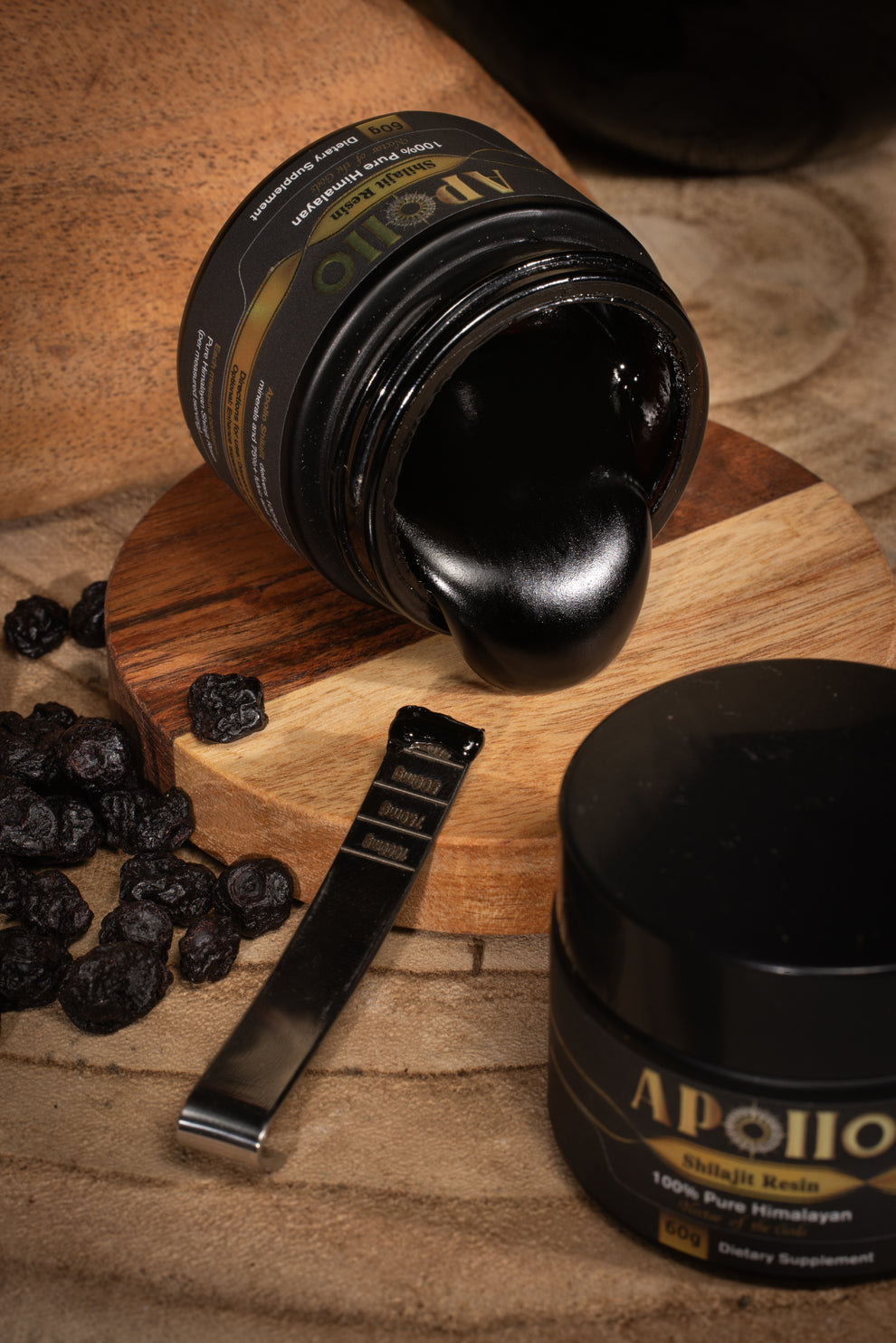 Apollo Shilajit Resin 60g – Riverland Health Foods