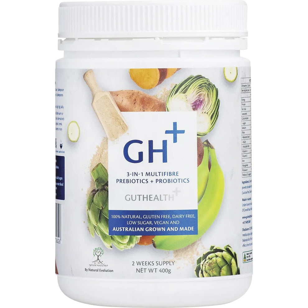 Natural Evolution GH+ Prebiotics + Probiotics 3-in-1 Multifibre 400g ...
