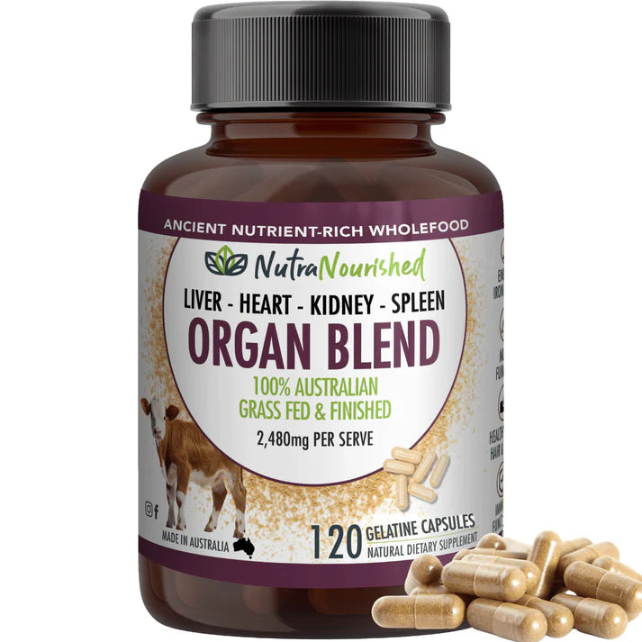 Nutra Nourished Organ Blend 120caps – Riverland Health Foods